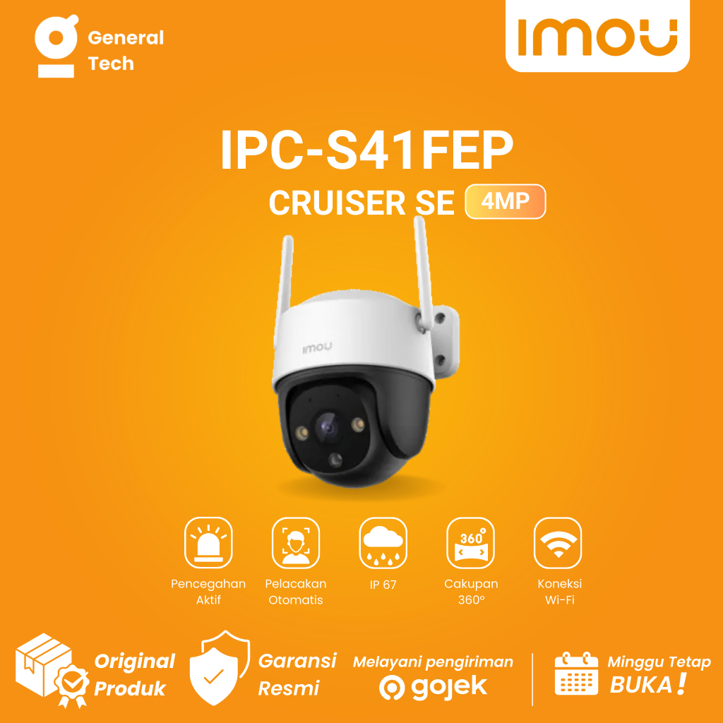 Jual Imou Cruiser SE/SE+ 4MP Smart Tracking Full Color Night Vision ...