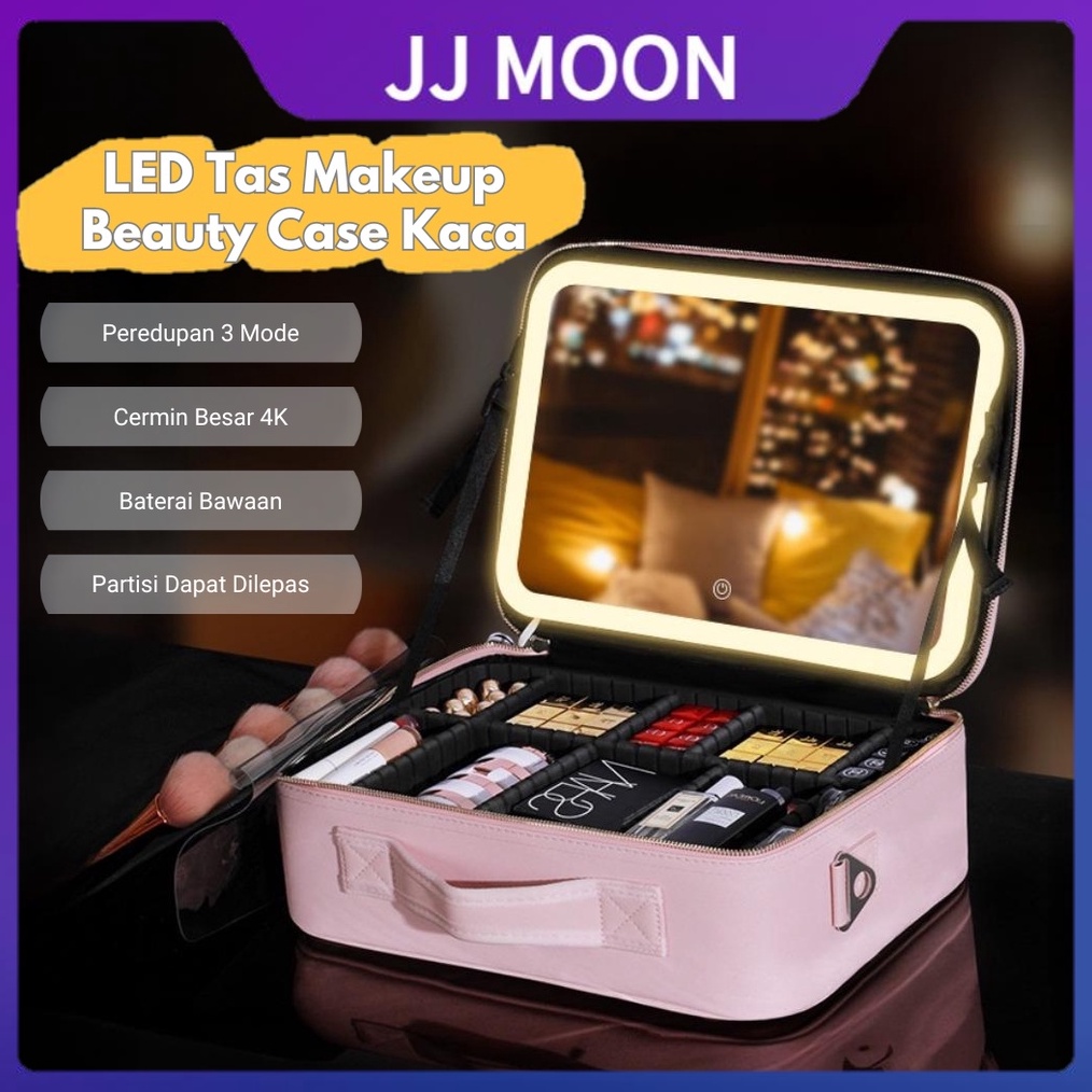 Jual KODE W62T JJMOON GARANSI 1 TAHUN Tas Makeup Lampu LED Makeupartist ...