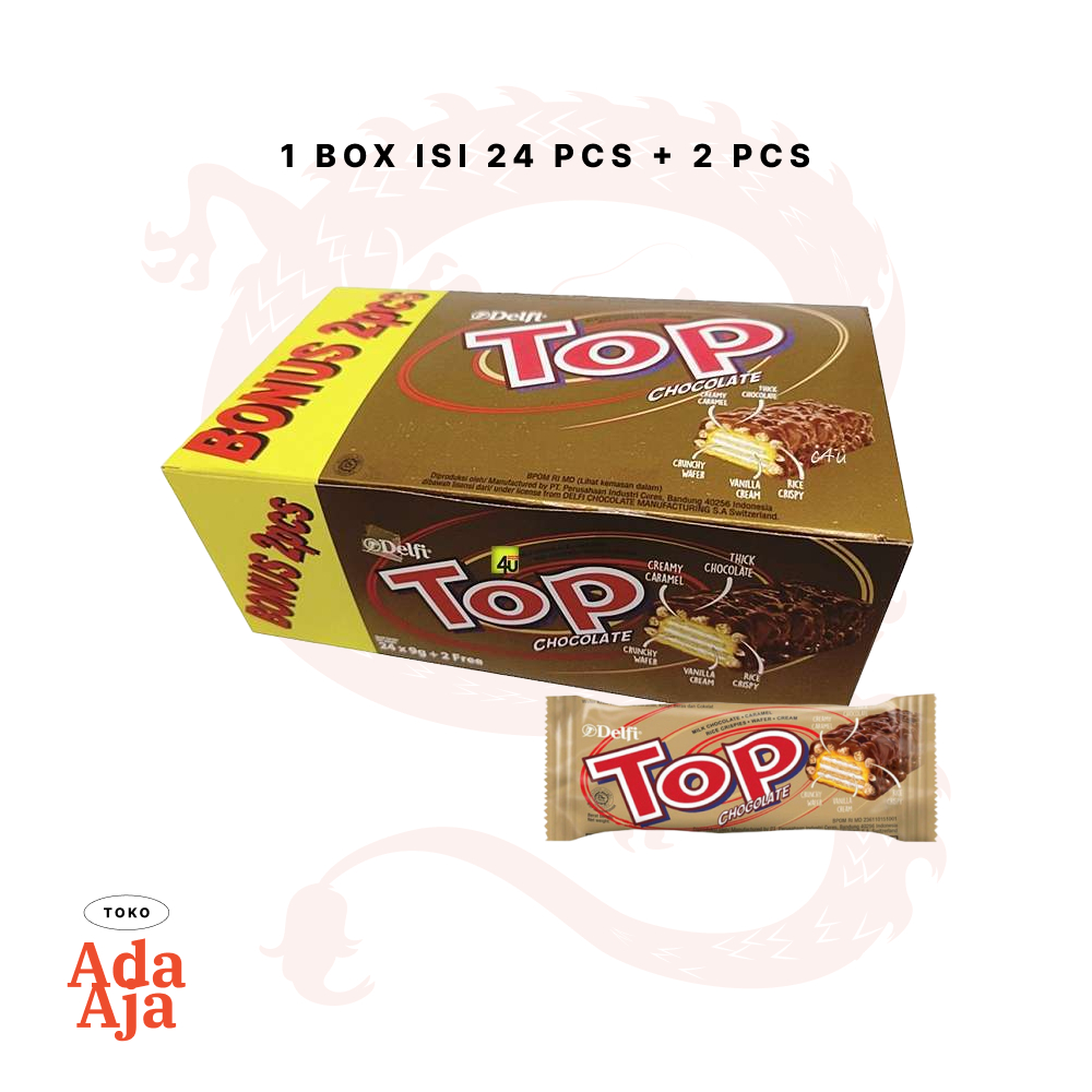 Jual Delfi Top Chocolate Wafer Box | Shopee Indonesia