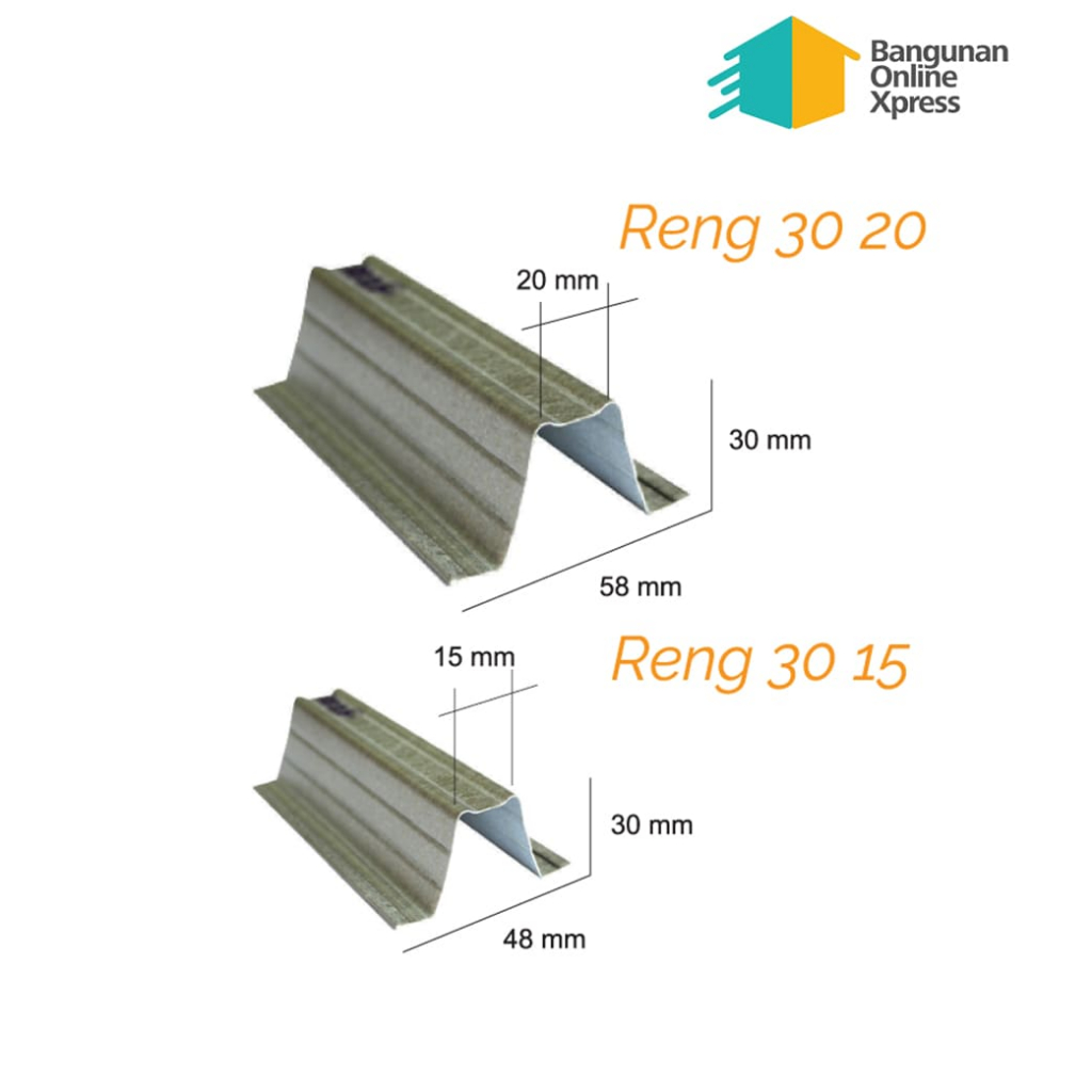 Jual BAJA RINGAN RENG 30 RANGKA ATAP CBMTRUSS | Shopee Indonesia