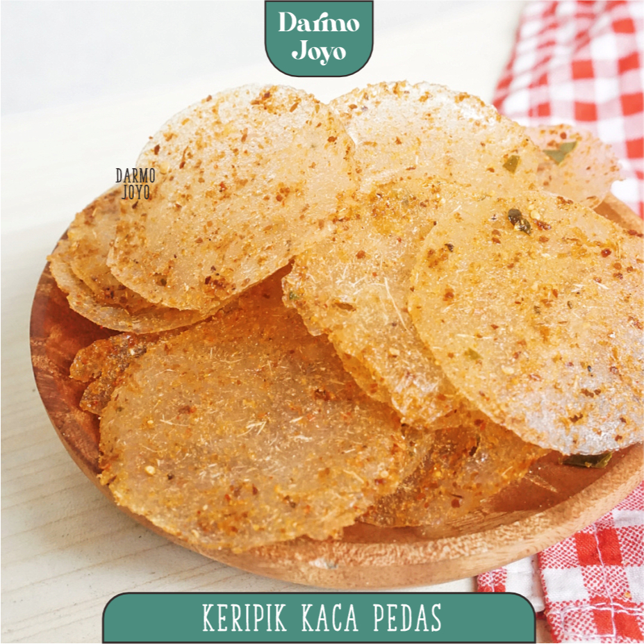 Jual DARMO CAMILAN - Kripca Pedas 125gr Keripik Kaca Elod | Shopee ...