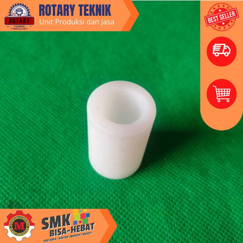 Jual Bushing Teflon PE Custom diameter 30 mm panjang 50 mm | Shopee ...