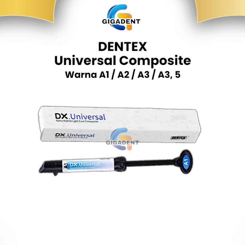 Jual COMPOSITE TAMBAL GIGI DENTEX UNIVERSAL | Shopee Indonesia