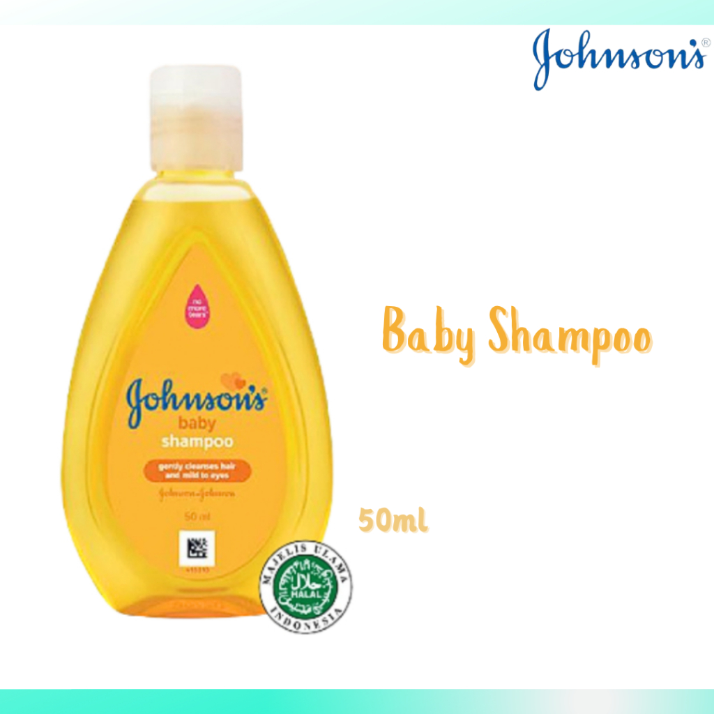 Jual Johnson Baby Shampoo 50ml/Gold Baby Shampoo/Shampoo Bayi | Shopee ...