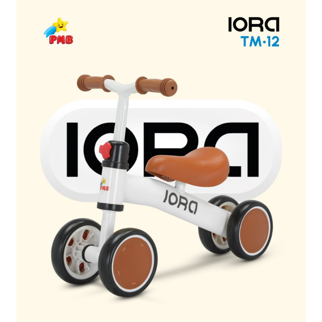 Jual Sepeda Anak Balance Bike Pushbike IORA PMB TM12 TM-12 Push Toys ...
