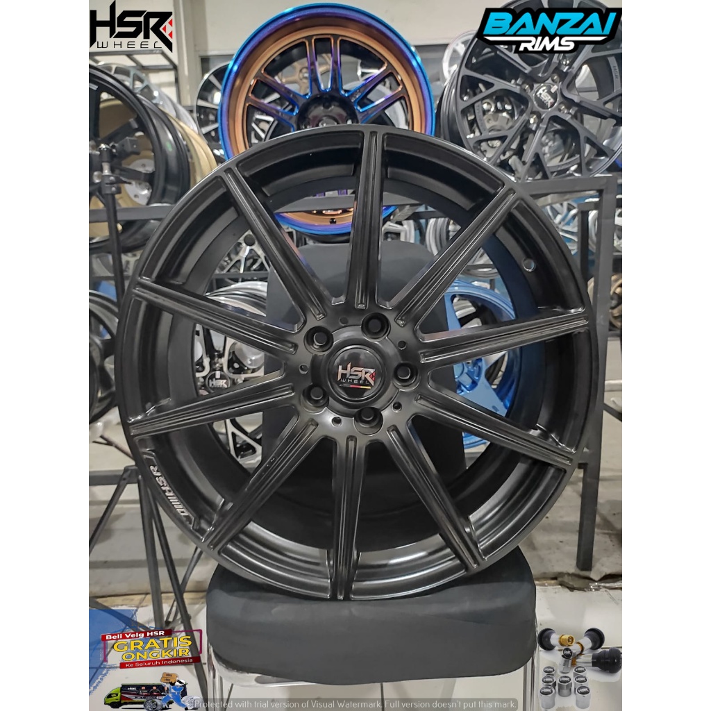 Jual Velg Racing Ring 19 Untuk Mobil Mercy Audi Mazda Cx5 Alphard Crv dll Hsr Lubeck R 19 Lebar ...