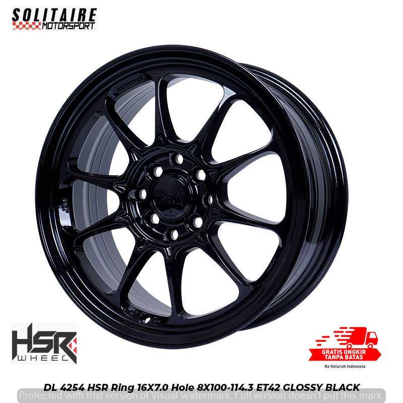 Jual VELG TYPE DL 4254 HSR R16X7 PNP UNTUK MOBIL BRIO,FREED,WR-V DLL ...