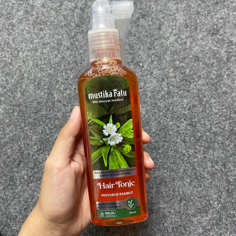 Jual Mustika Ratu Hair Tonic Penyubur Rambut 175ml | Shopee Indonesia