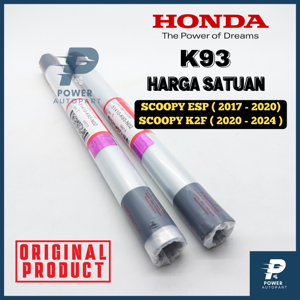 Jual ORI As Shock Depan SCOOPY ESP K93, SCOOPY BAN DONAT Kualitas ...