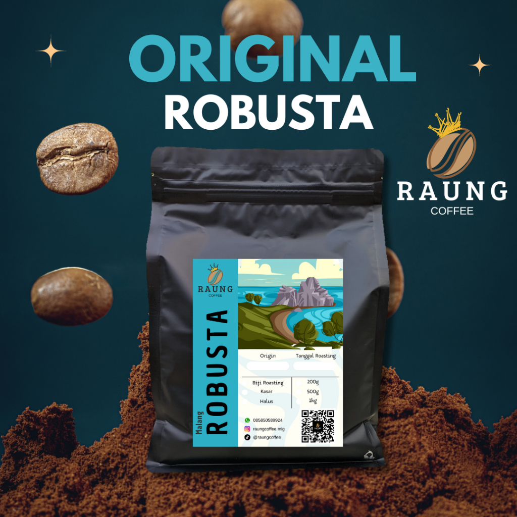 Jual Kopi Robusta Dampit Original | 500gr - 1kg | Biji & bubuk | Shopee ...