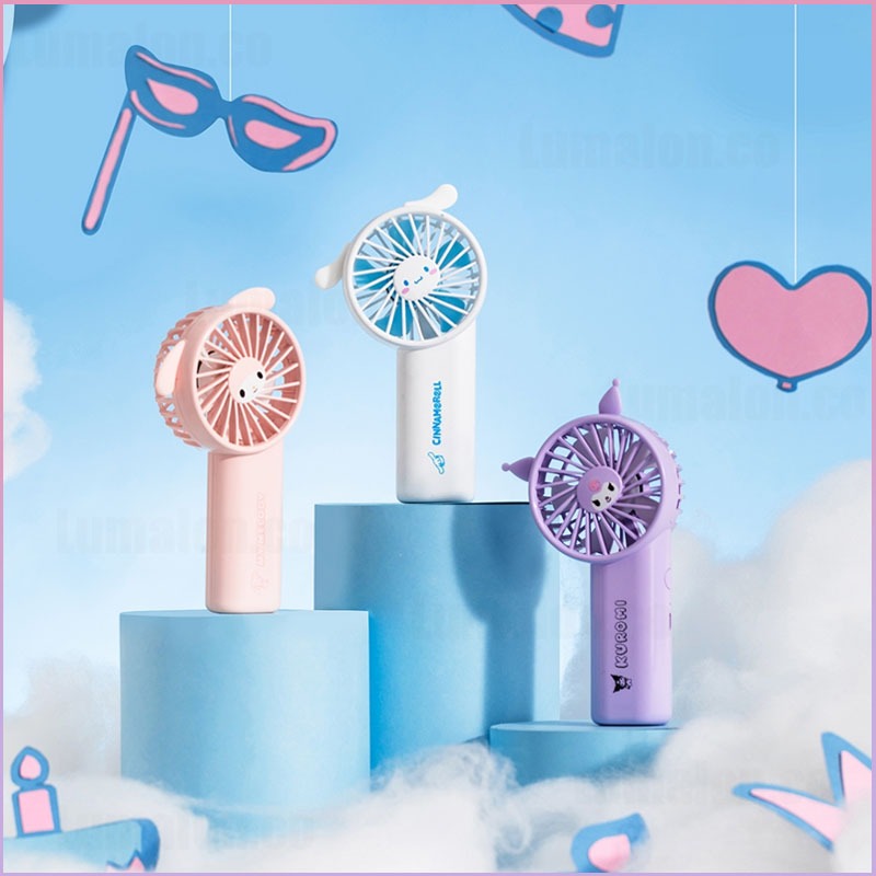 Jual Mini Fan 1800mAh Kipas Angin Mini Portable Lucu Hand Fan Tahan ...
