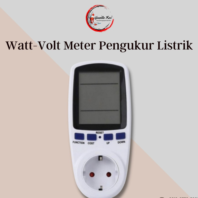 Jual Watt Meter - Volt Meter - Pengukur Listrik Kwh digital Ampere Meter | Shopee Indonesia