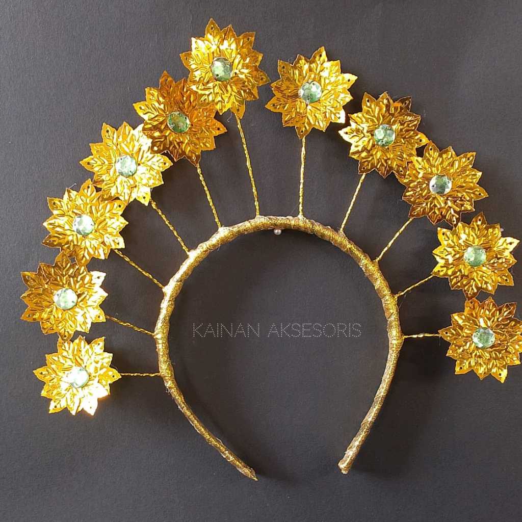 Jual Mahkota Bando Adat Jawa Hiasan Kepala Adat Karnaval Tari Pengantin ...