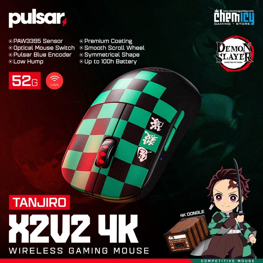Jual Pulsar X2V2 / X2 V2 4K Special Pack Tanjiro Demon Slayer Ultra ...