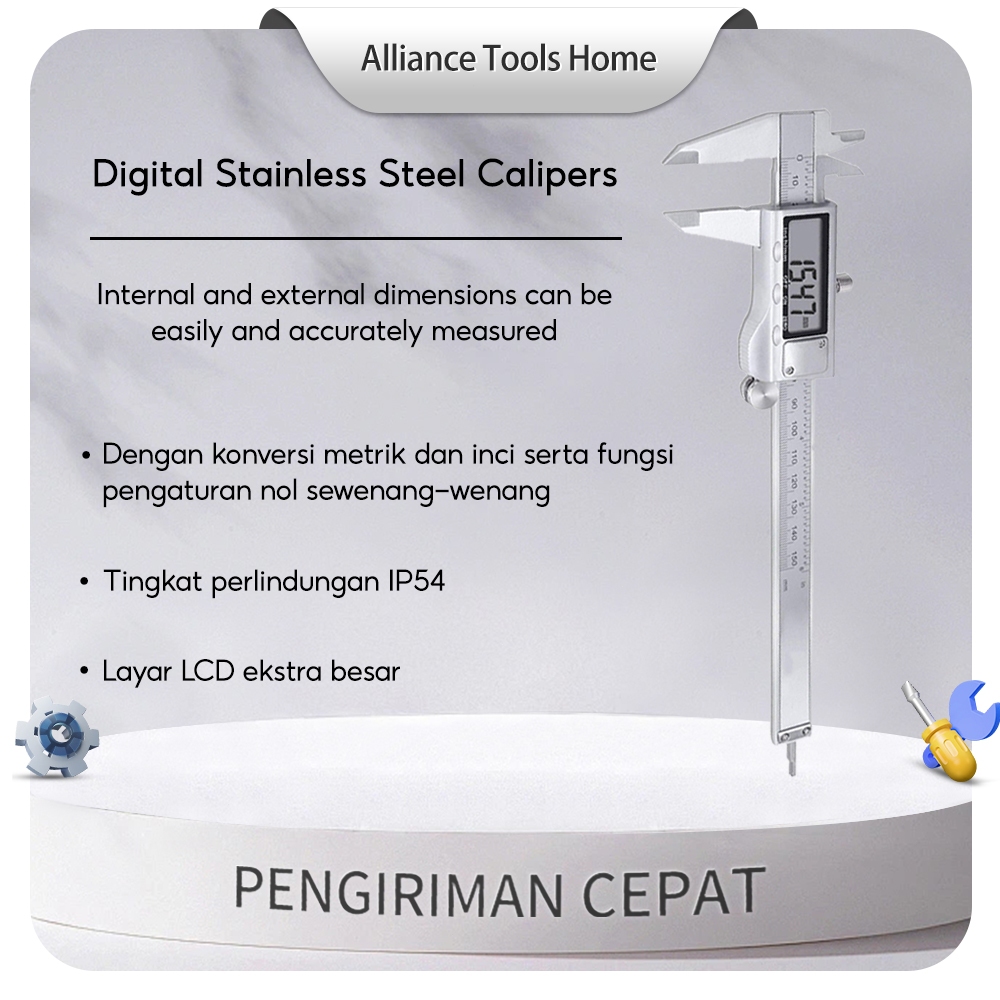 Jual Jangka Sorong Stainless Steel Digital Display/LCD Micrometer ... Jual Jangka Sorong Stainless Steel Digital Display/LCD Micrometer ...