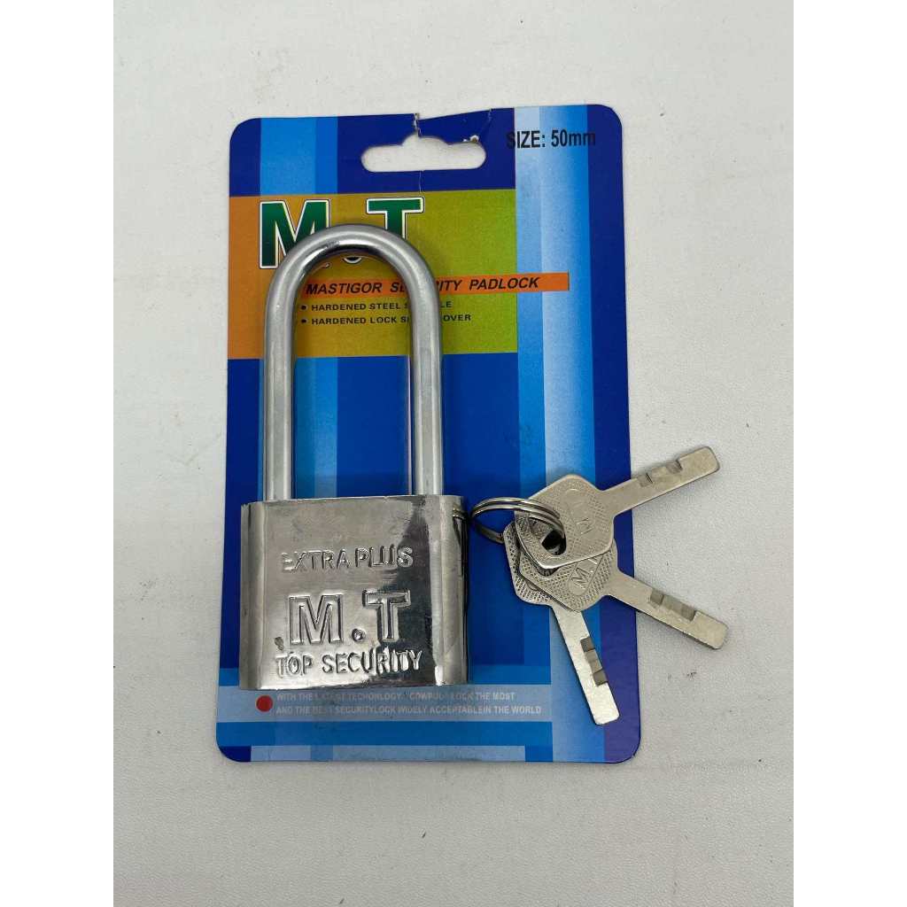 Jual Gembok putih Pagar Stenlis Stainless 50 mm 50mm leher panjang ...