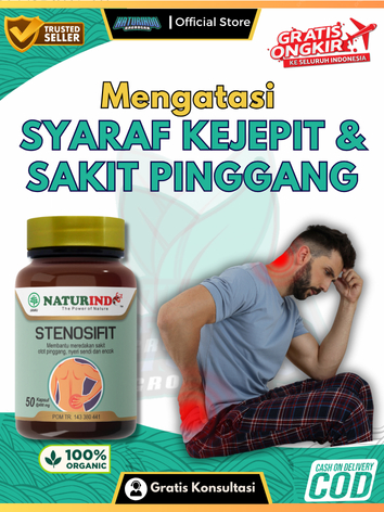 Jual Obat Sakit Pinggang Saraf Kejepit Pinggang Dan Kaki Kesemutan ...