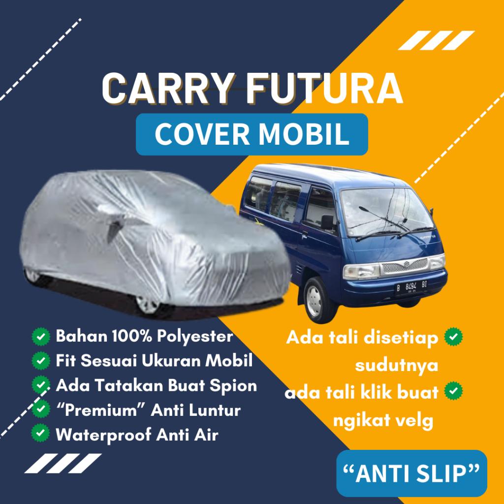 Jual Cover Mobil CARRY FUTURA Premium Bahan 100% Polyester Anti Luntur ...