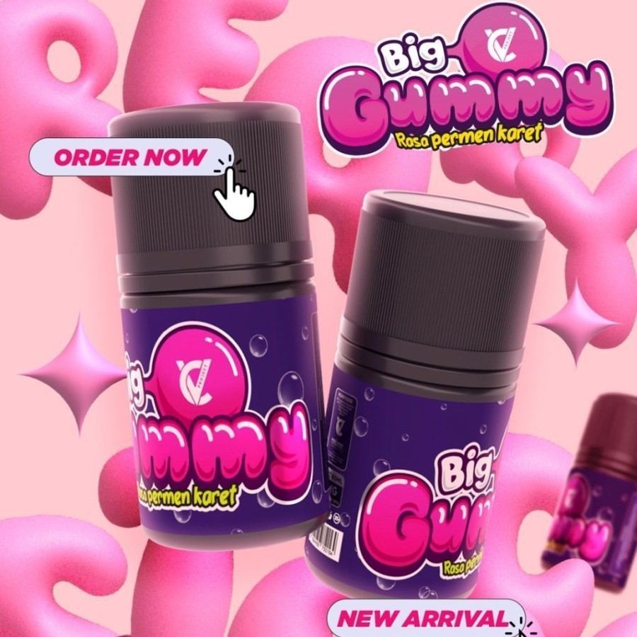 Jual Liquid Tigac Big Gummy Permen Karet 3MG 60ML | Shopee Indonesia