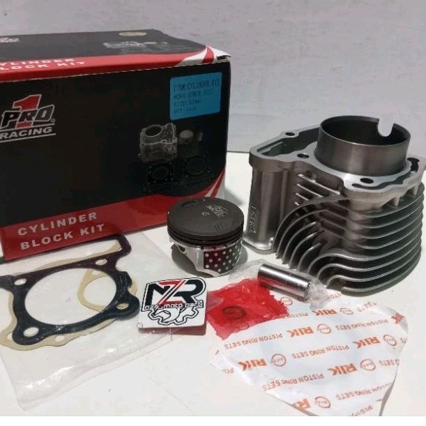 Jual BLOK SEHER GENIO 53 MM KOJ//BORING SET HONDA BEAT NEW FI INJEKSI DELUXE/DELUX BEAT POP ...