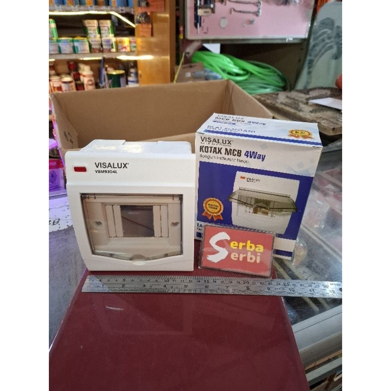 Jual (VBM9304L 2-4WAY BOX MCB) Kotak MCB arus listrik pvc Visalux ...