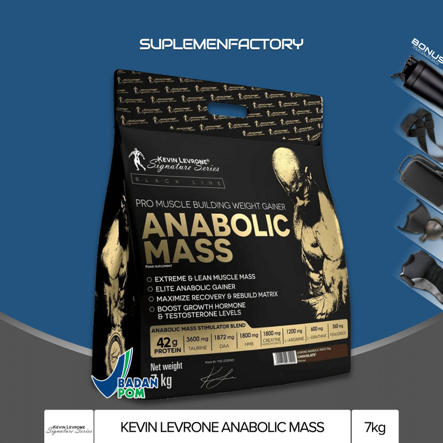 Jual Kevin Levrone Anabolic Mass 7 Kg Weight Gainer Signature Series ...