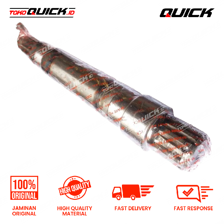Jual Sparepart Quick Truck, MAIN SHAFT QT-14 AS RODA QUICK TRUK ...
