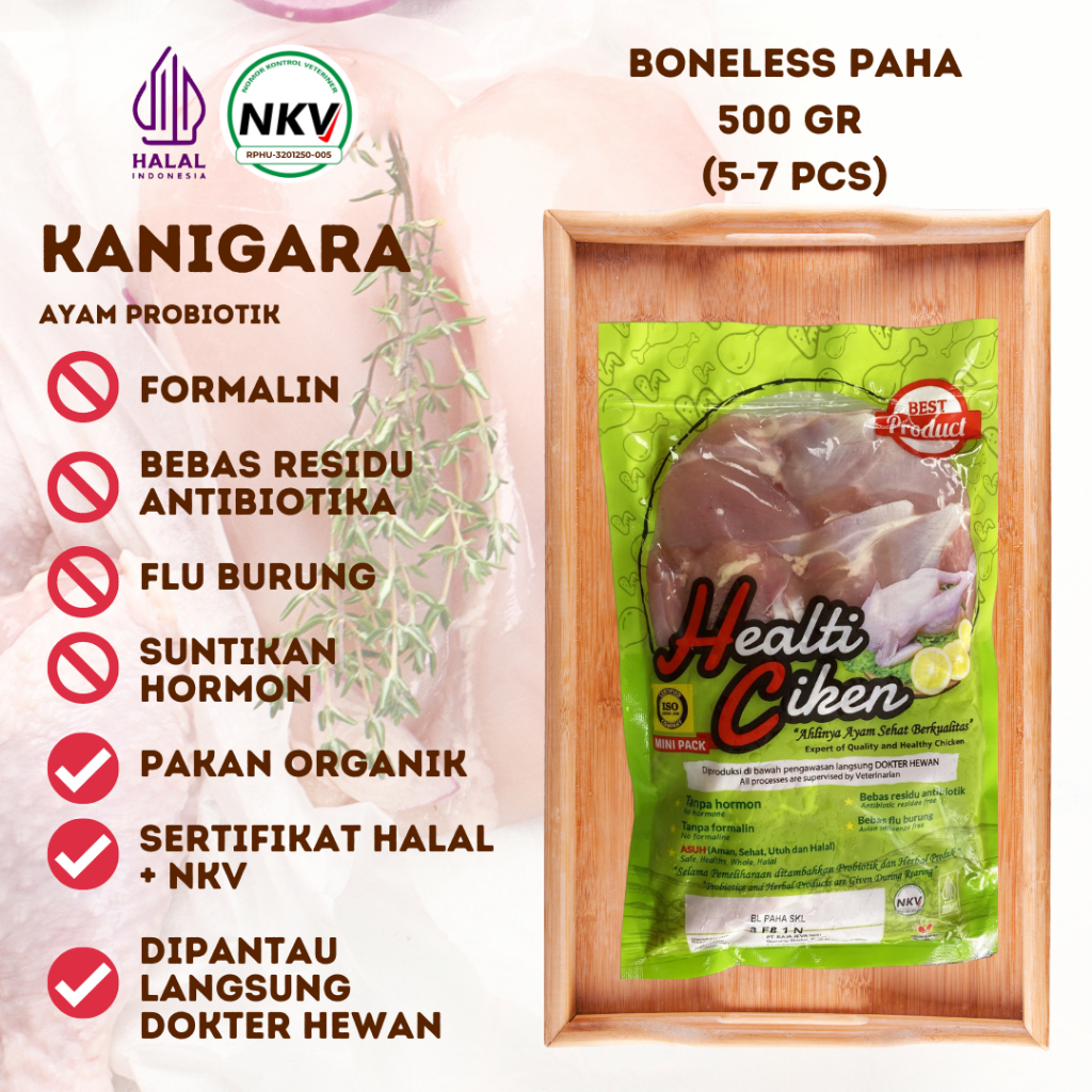 Jual HEALTI CIKEN HEALTHY CHICKEN DAGING AYAM SEHAT PROBIOTIK BONELESS ...