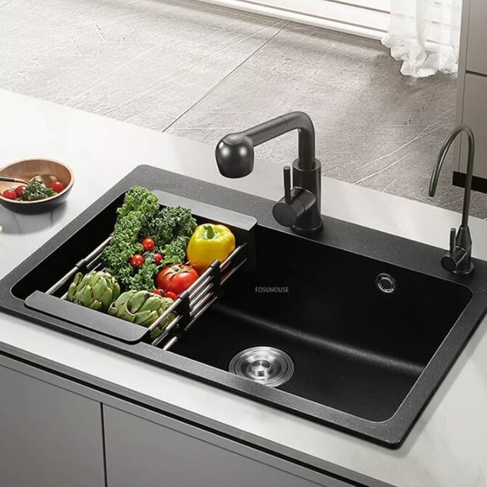 Jual KITCHEN SINK INOBE GRANITE PREMIUM 6045/KITCHEN SINK GRANITE ONAN ...