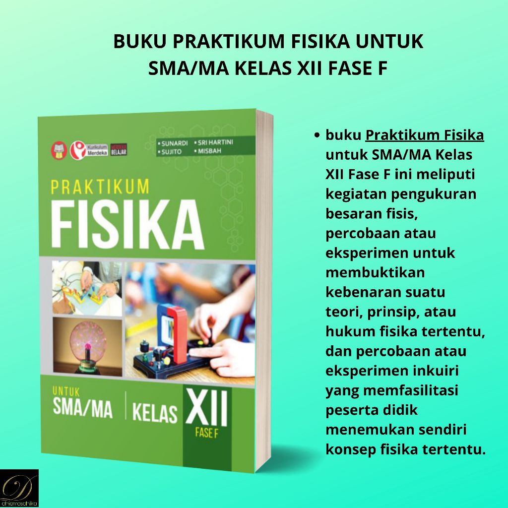 Jual BUKU PRAKTIKUM FISIKA UNTUK SMA/MA KELAS XII FASE F KURIKULUM MERDEKA | Shopee Indonesia
