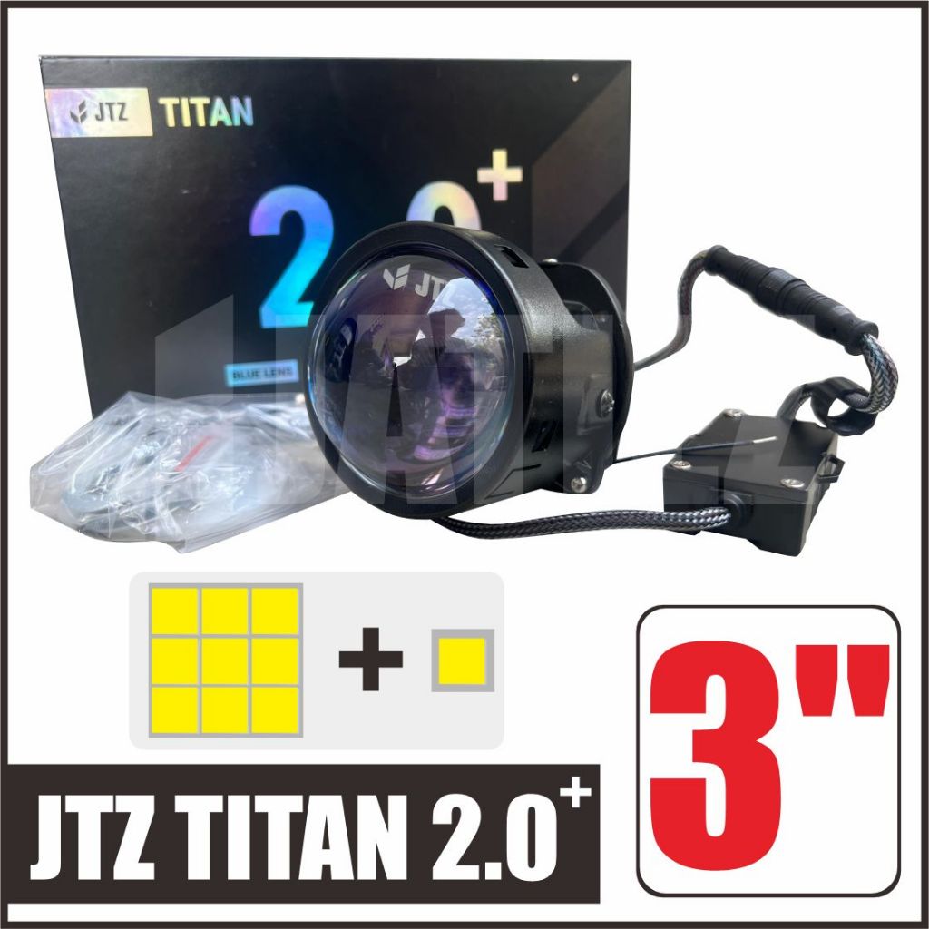 Jual Biled 3 inch Bluelens - Lampu LED Projie Proji Projector 3Inch 50 ...