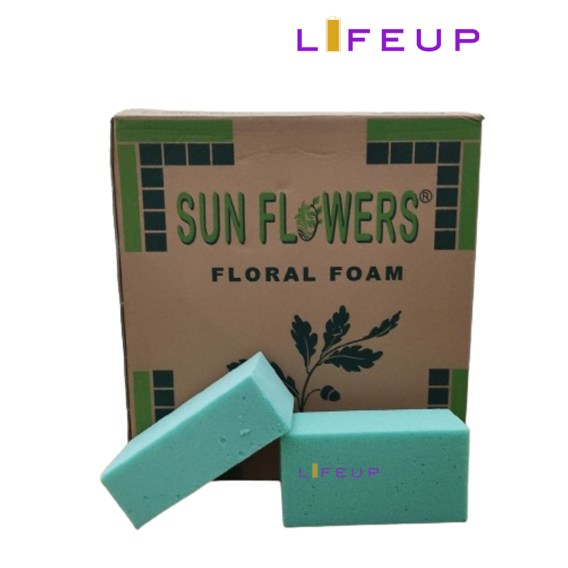 Jual Busa Bunga Kering / Dry Floral Foam Sunflower / Foam Busa Elastis ...