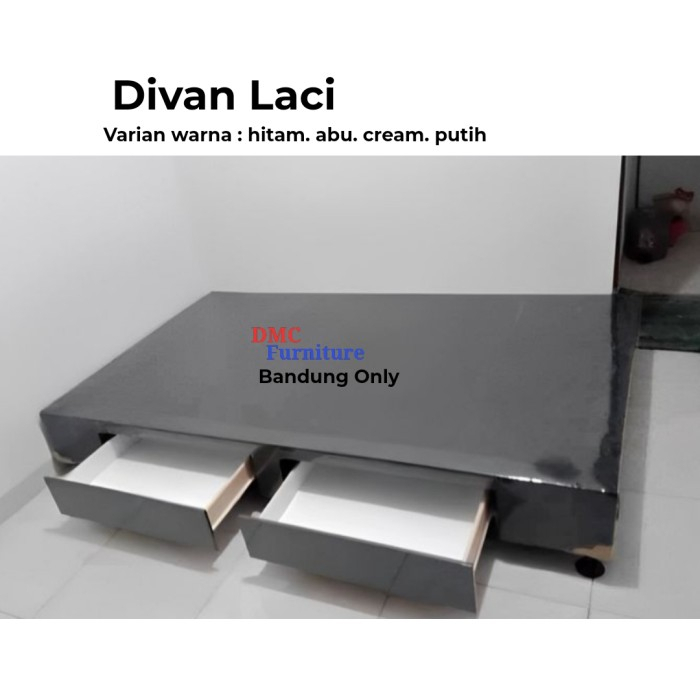 Jual Divan Laci / Dipan Springbed Laci Tanpa sandaran 160x200 Garansi ...