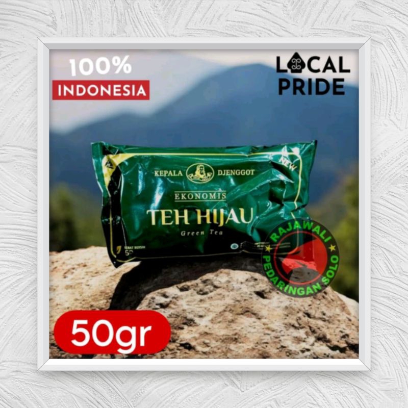 Jual TEH HIJAU TABUR KEPALA DJENGGOT GREEN TEA KEPALA DJENGGOT TEH ...