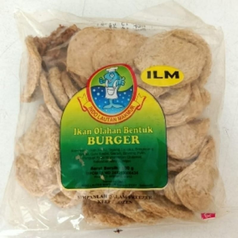Jual ILM Ikan Olahan Bentuk Burger Berat 500 gr | Shopee Indonesia
