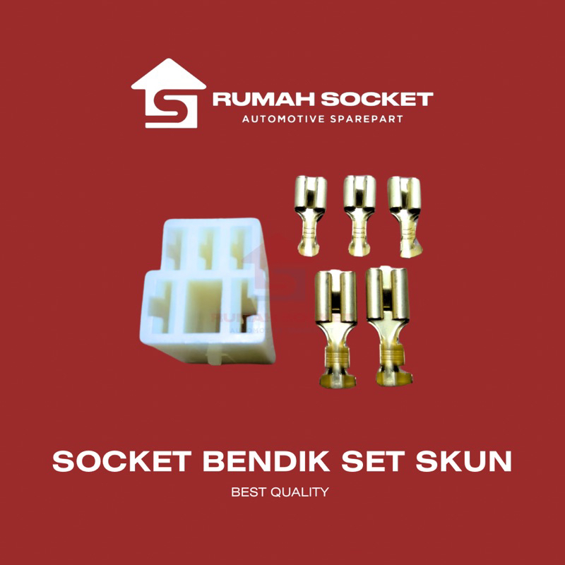 Jual SOCKET SOKET BENDIK RELAY STARTER UNIVERSAL KARISMA VARIO VEGA ...