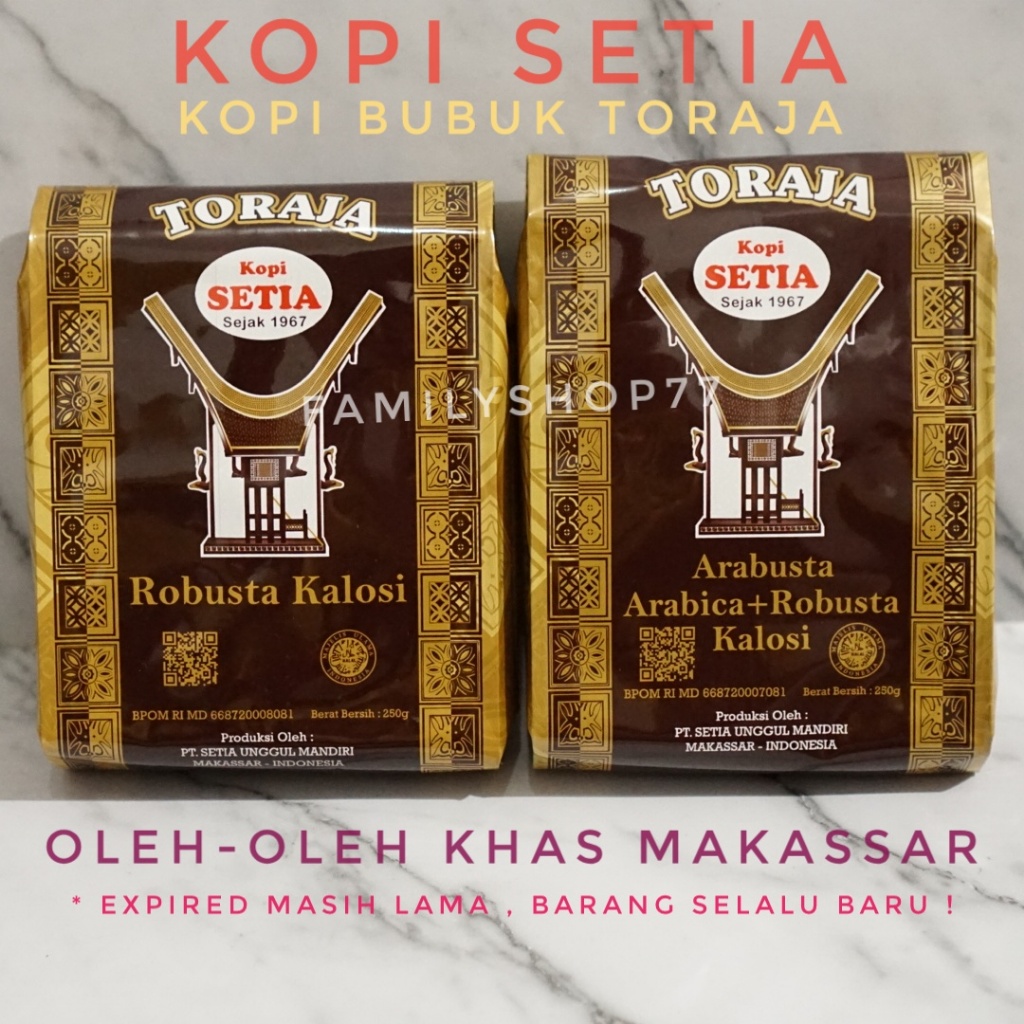 Jual Kopi Toraja Kopi Setia 250gram -Kopi Bubuk - Kopi Robusta Kalosi ...