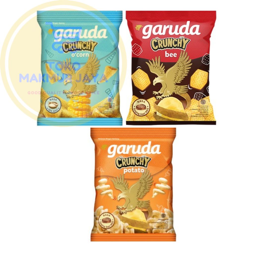 Jual GARUDA CRUNCHY CHIKI RENCENG | 10pcs | Shopee Indonesia