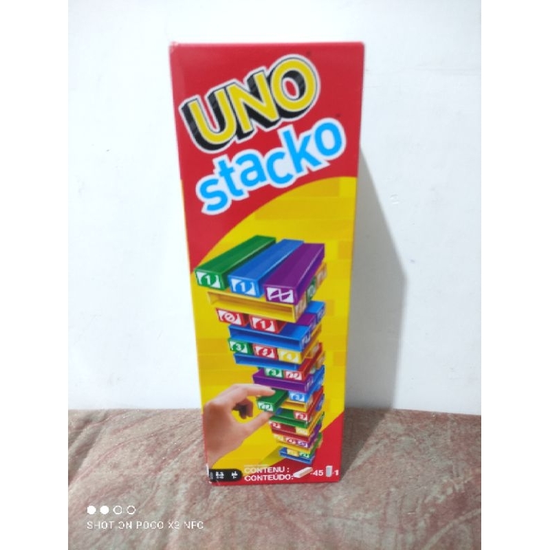 Jual UNO Stacko Original Mattel 43535 | Shopee Indonesia