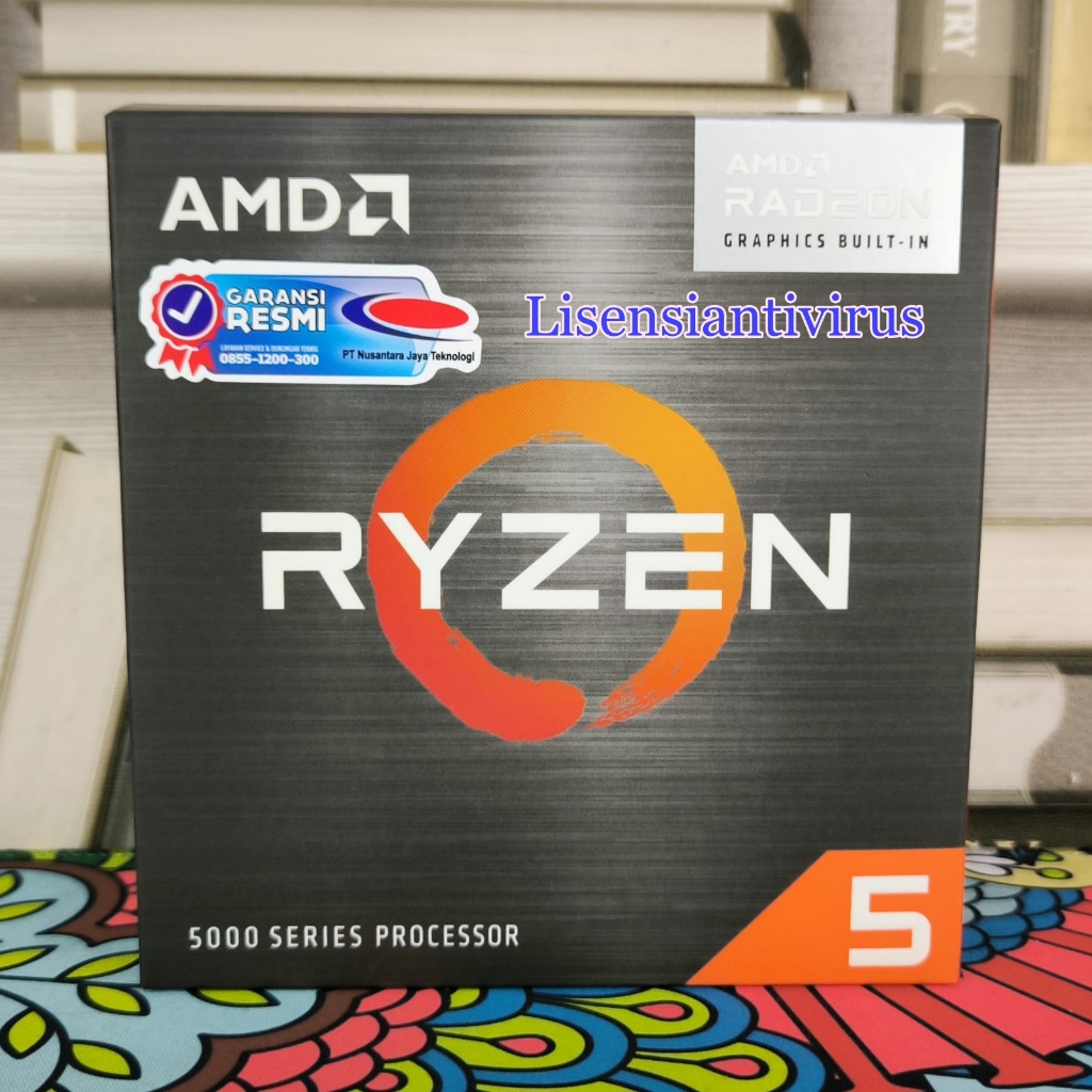 Jual Processor AMD Ryzen 5 5600G 3.9Ghz Up To 4.4Ghz Cache 16MB 65W AM4 ...
