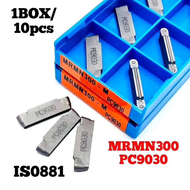 Jual 1BOX insert potong 3mm MRMN 300 PC9030 insert bulat insert radius ...