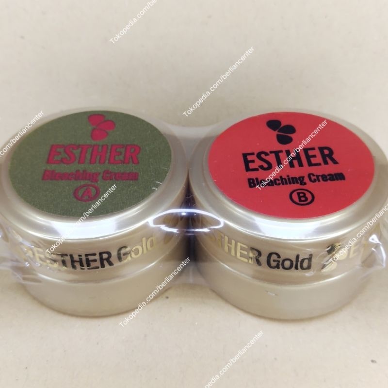 Jual Esther Gold Coklat Emas Original AB SM / Whitening / Bleaching ...