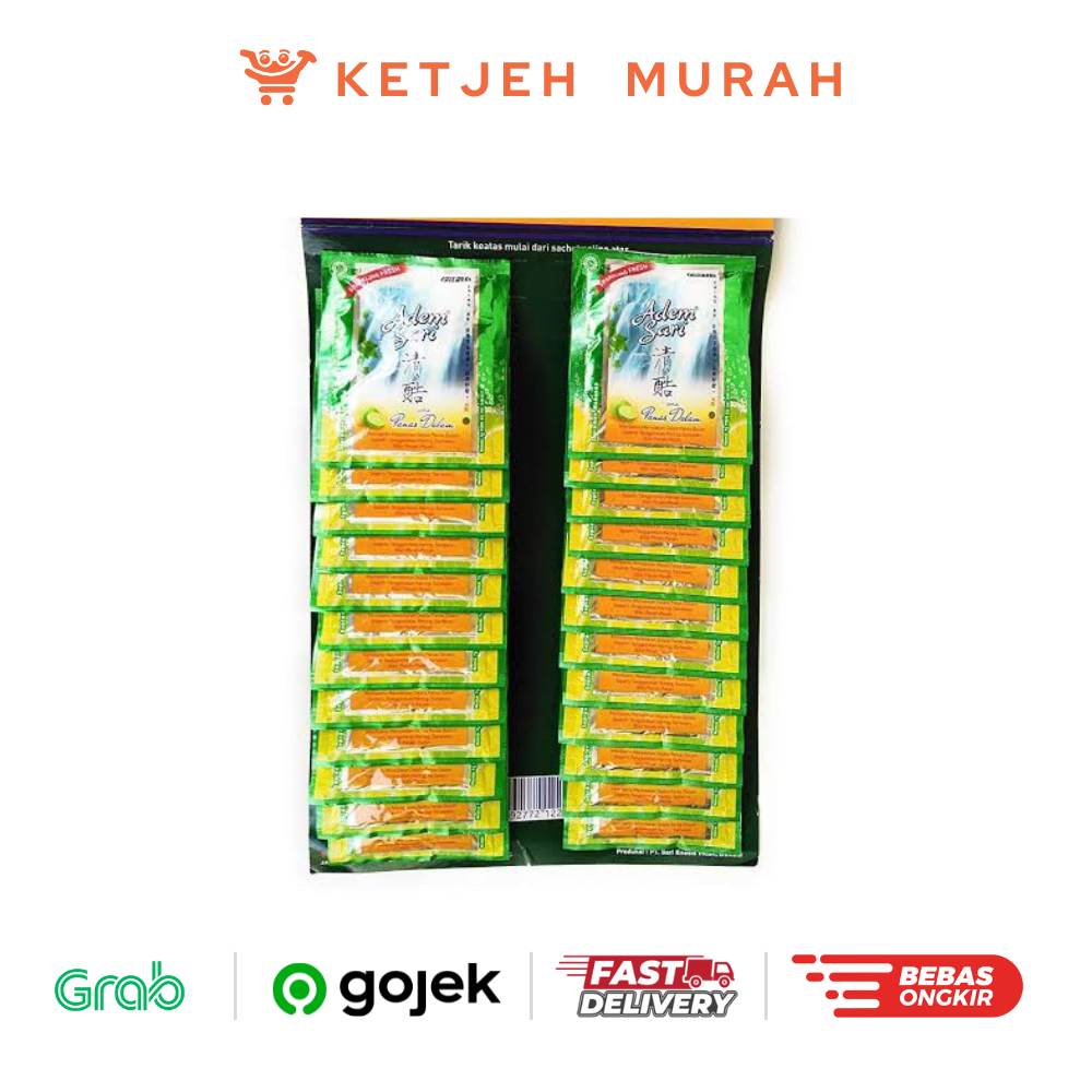 Jual Adem Sari Sparkling Ching Ku 1 Pak isi 24 Sachet | Shopee Indonesia