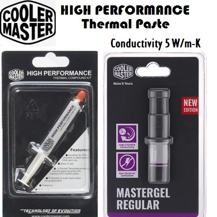 Jual Cooler Master Thermal Paste HIGH PERFORMANCE Pasta Prosesor ...
