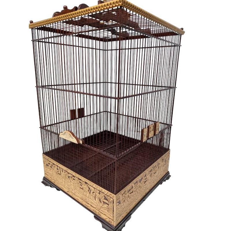 Jual SANGKAR UKIR CUKIT UK 45 FREE PAKING KAYU | Shopee Indonesia