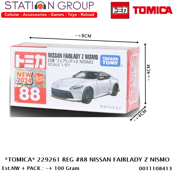 Jual TOMICA 229261 228479 REG #88 NISSAN FAIRLADY Z NISMO - DIECAST ...