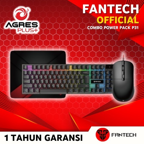 Jual FANTECH Combo Power Pack P31 Keyboard Mouse MousePad Gaming KADO AGP | Shopee Indonesia