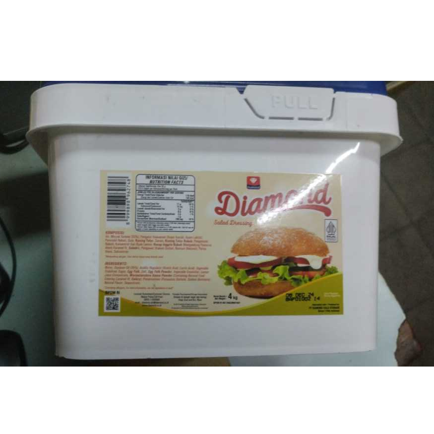 Jual Diamond Mayonnaise Reguler 4 Kg | Shopee Indonesia