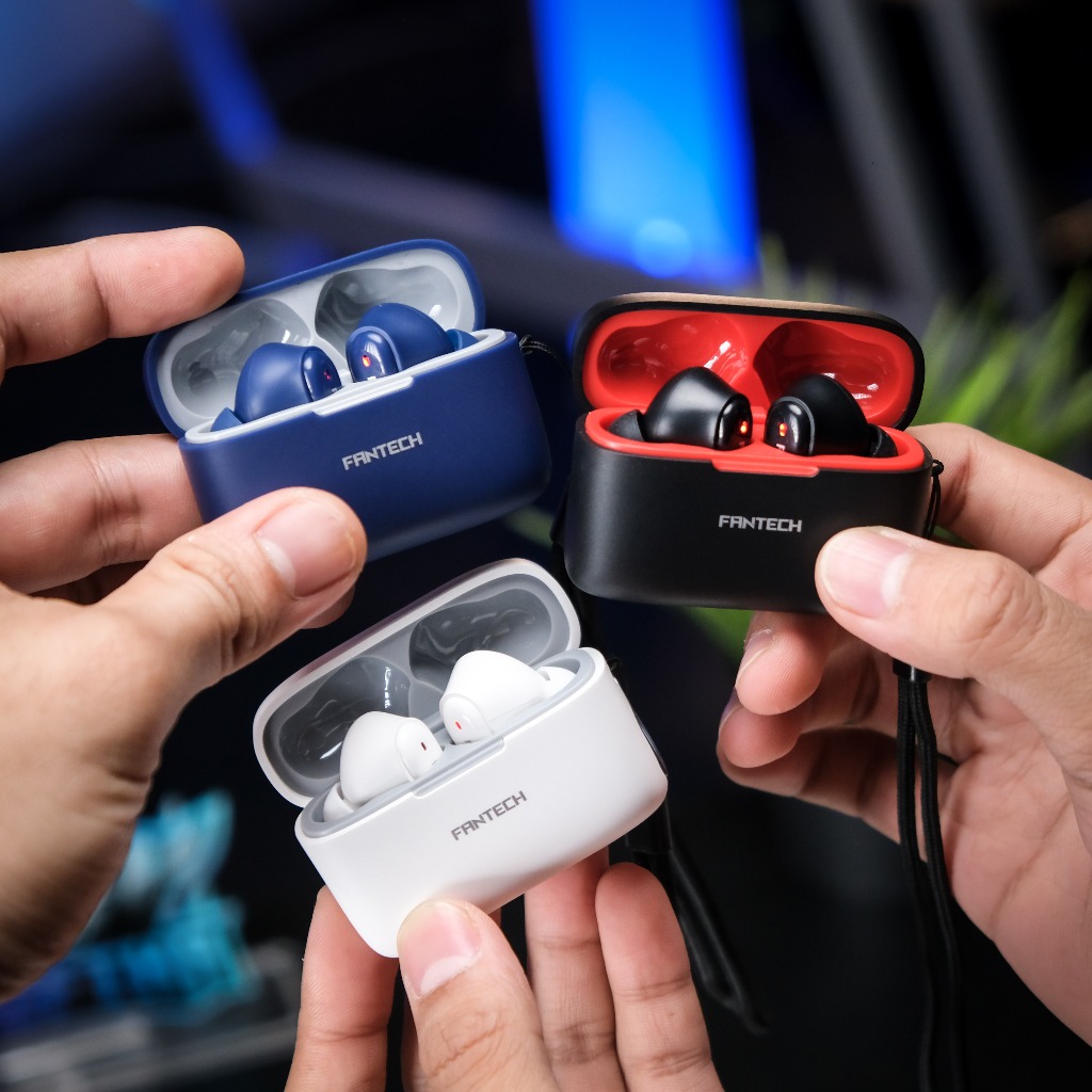 Jual TWS Fantech TW13 WAVE 13 Bluetooth 5.3 True Wireless | Shopee ...