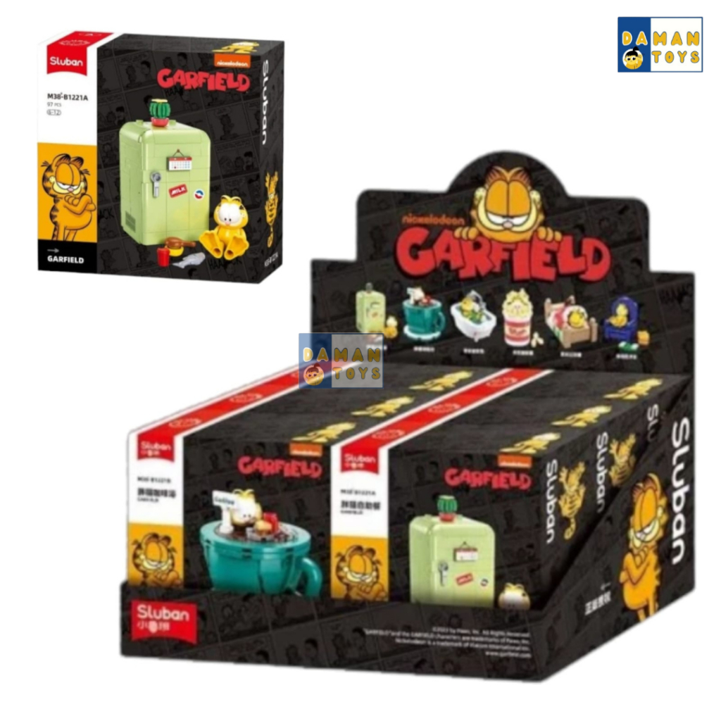 Jual Garfields Bricks Sluban Kucing Pet Set | Shopee Indonesia